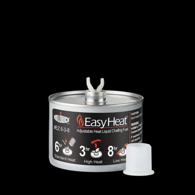 Easy Heat - Adjustable Heat Liquid Chafing Fuel 6 3 or 8 Hours 24/CS ...