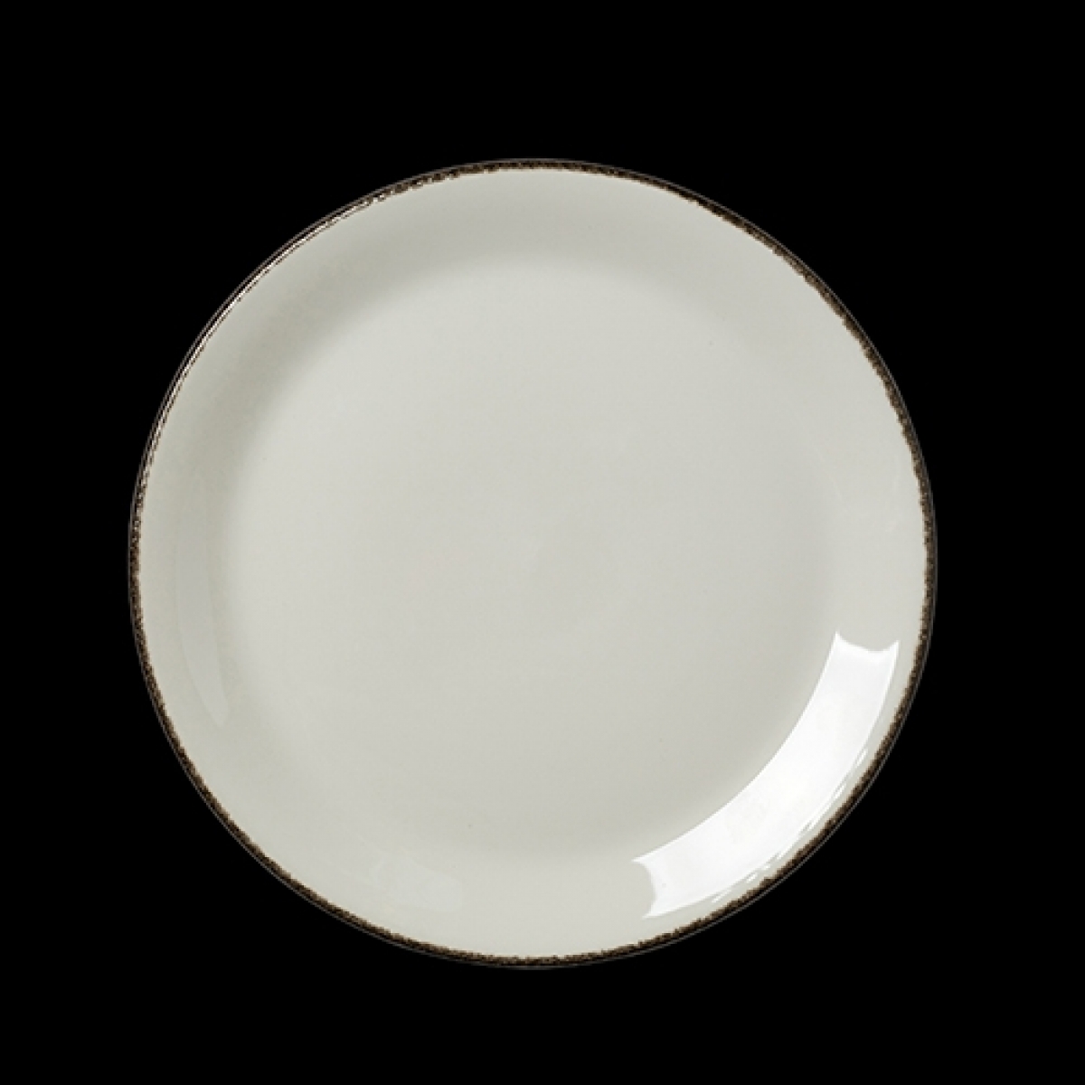 Charcoal Dapple - Coupe Plate - 17560566