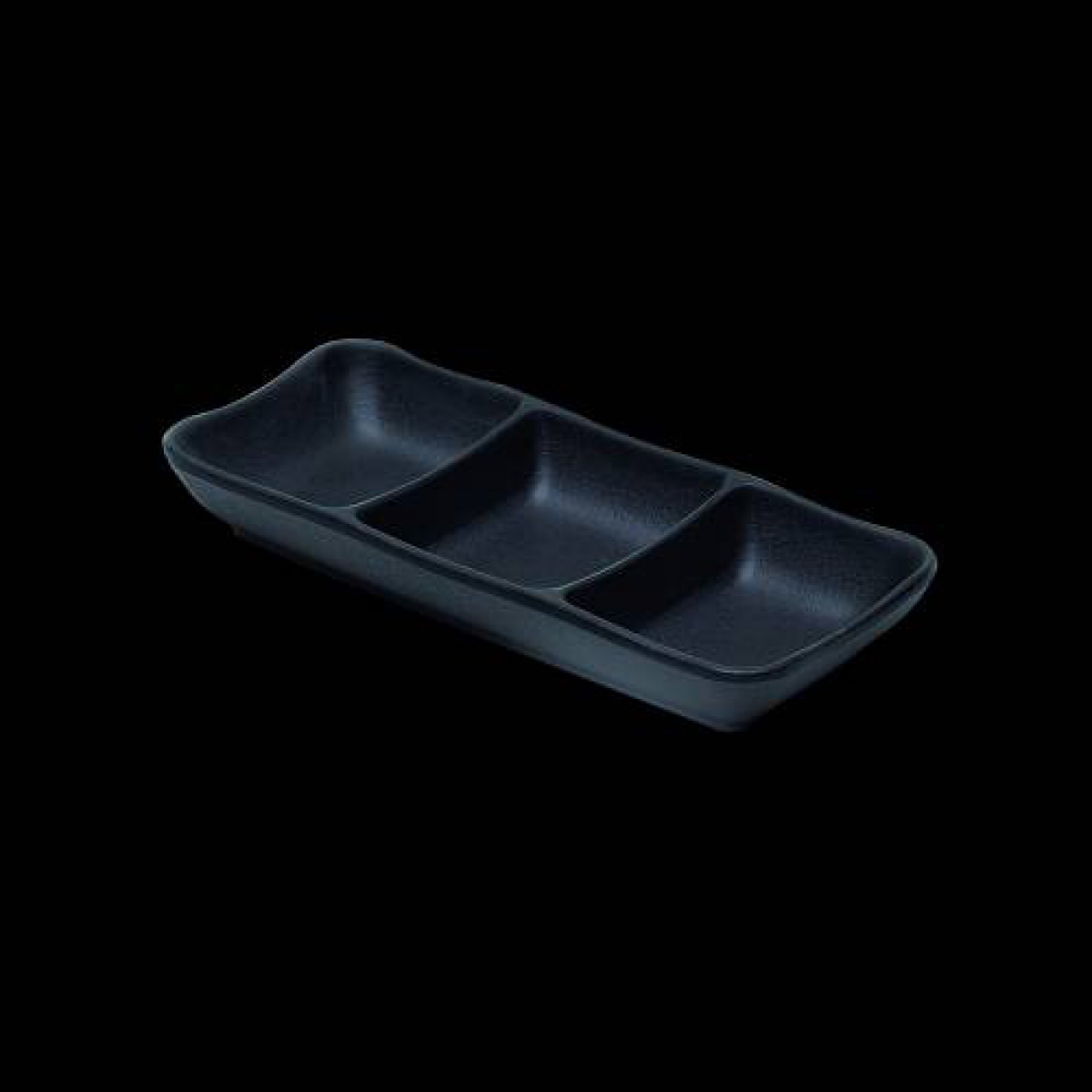 Zen - 3 Comp Tray, Black - 6834EL082