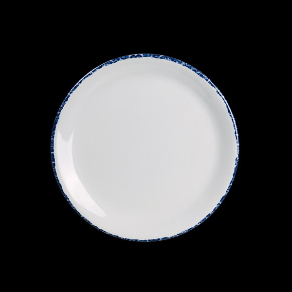 Blue Dapple Melamine - Coupe Plate - 7068MM305