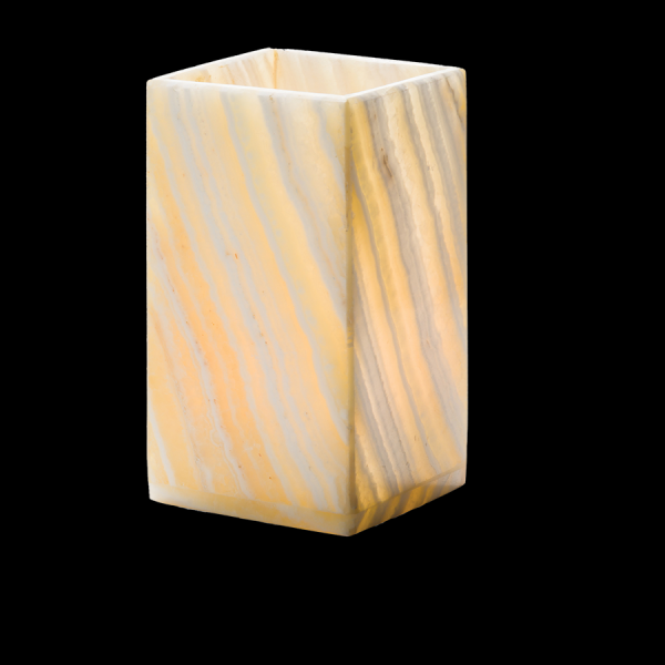 Luxor - Medium Solid Alabaster Lamp - HW8217EA